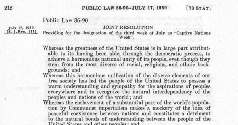 Captive Nations Week: Congress must pass Tibet conflict resolution bill ...
